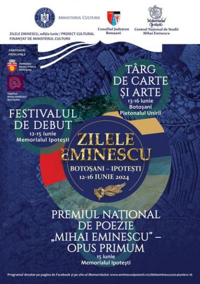 DESCHIDEREA ZILELOR EMINESCU, EDIȚIA IUNIE 2024 LA MEMORIALUL IPOTEȘTI - Proiecte de Succes